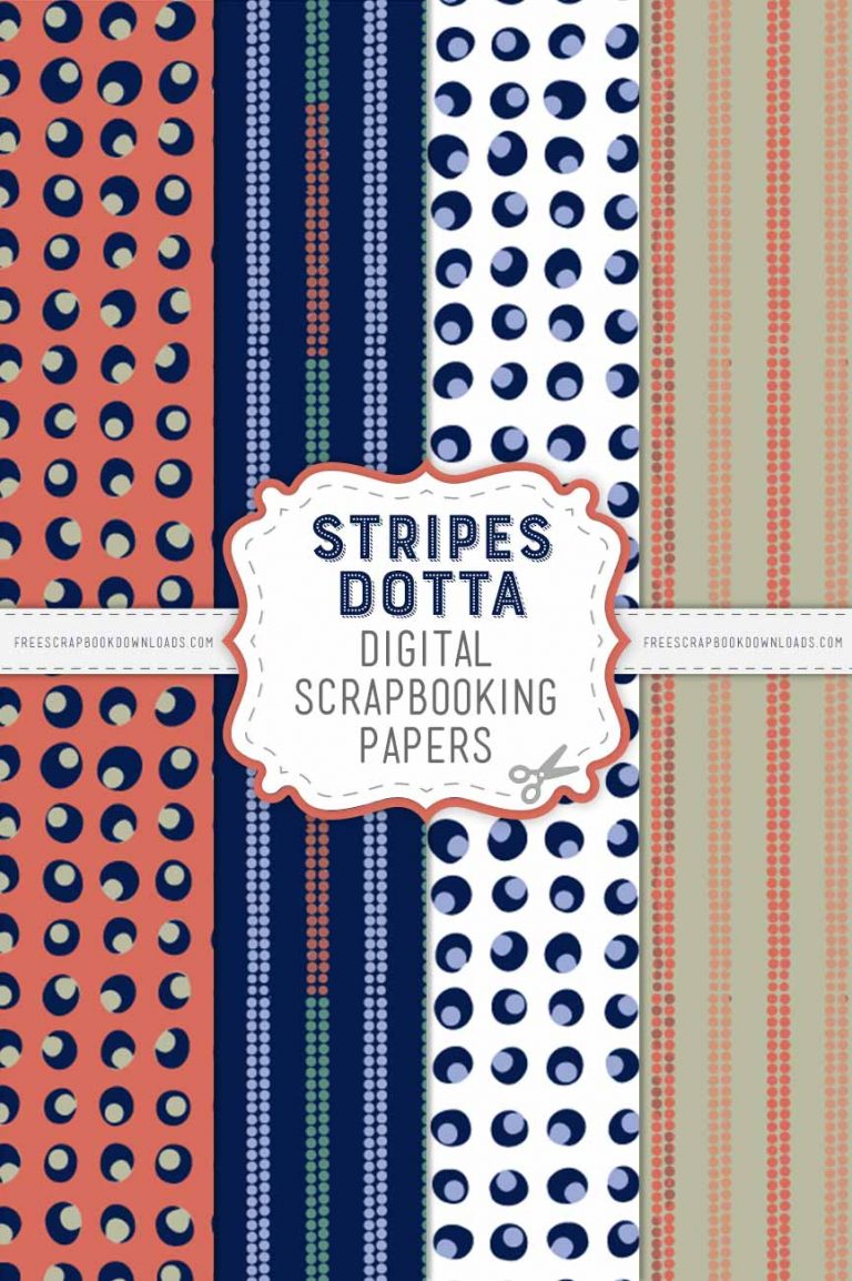 Free digital patterned scrapbooking paper packs - Free Printables Online